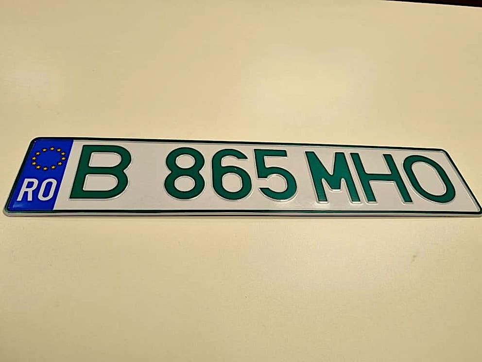 Cum să obții numere de înmatriculare verzi. Acte necesare și tipul de ...
